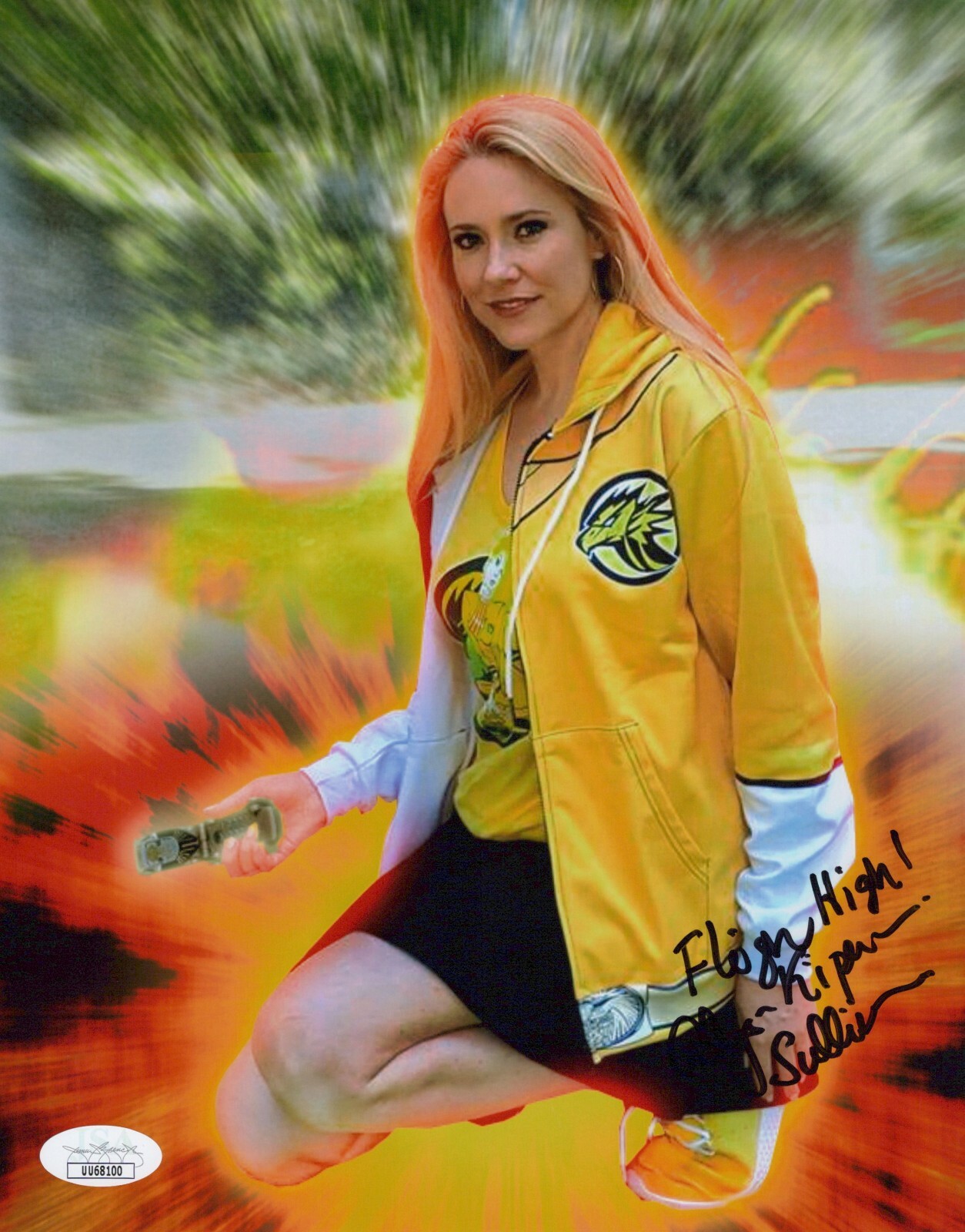 ALYSON SULLIVAN Signed 8x10 POWER RANGERS WILD FORCE Photo Autograph ...