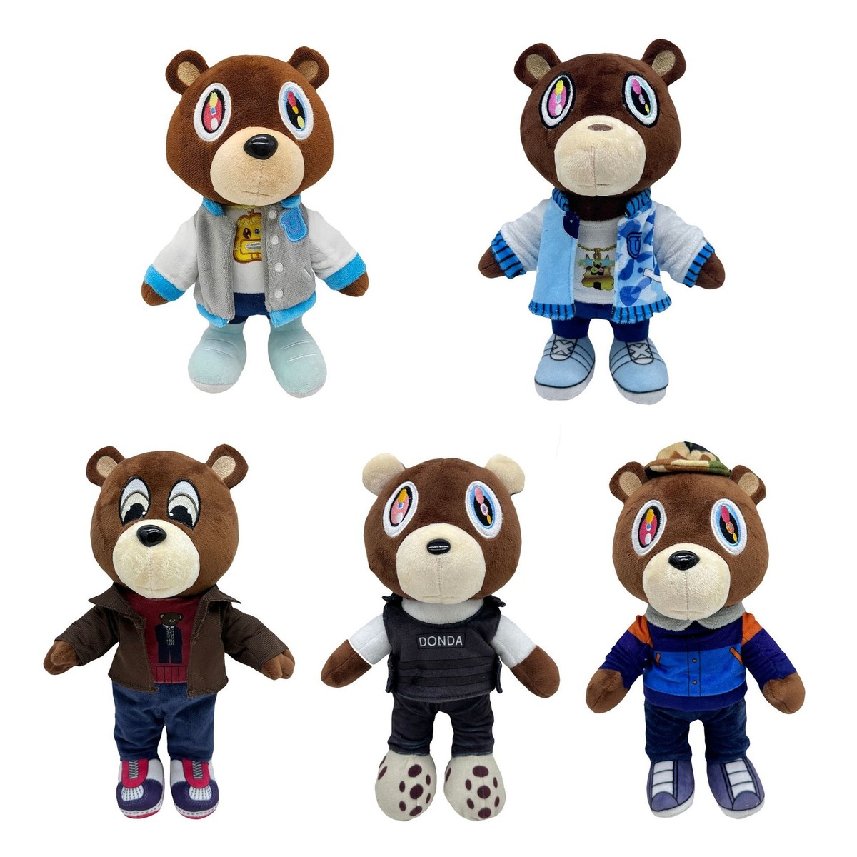 Kanye West Graduation Bear New Kanye Dropout Bear Teddy Bear Plush