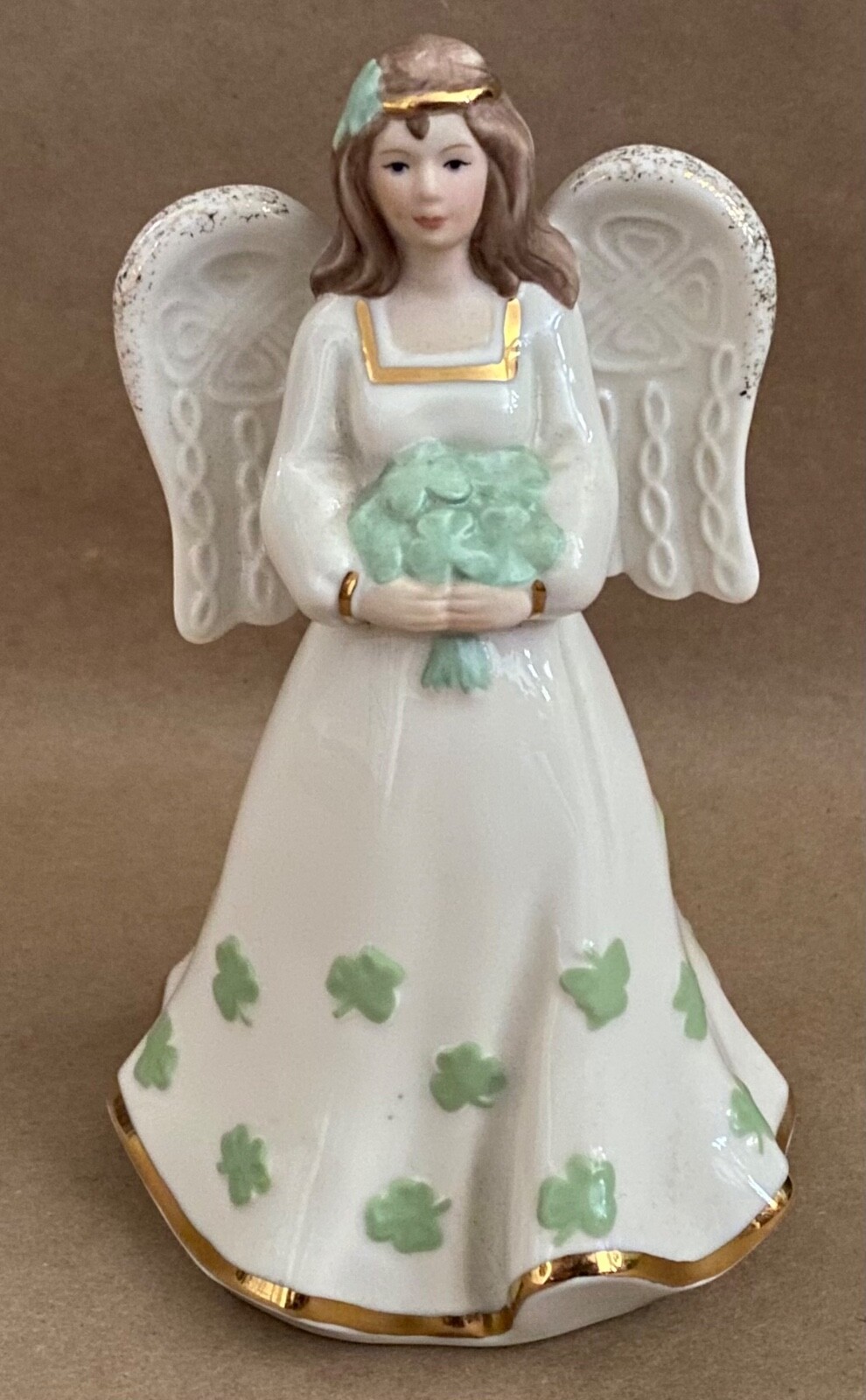 Lenox Irish Angel with Shamrock Bouquet Figurine 814177 Decorative ...