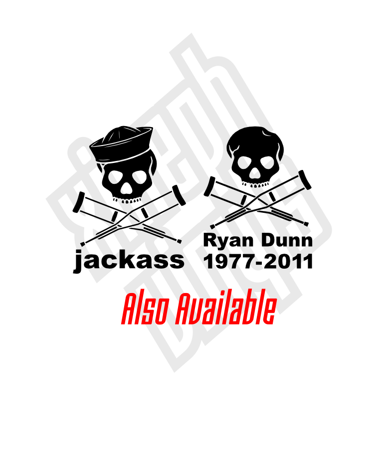 Jackass logo vinyl sticker decal bam margera johnny knoxville window ...