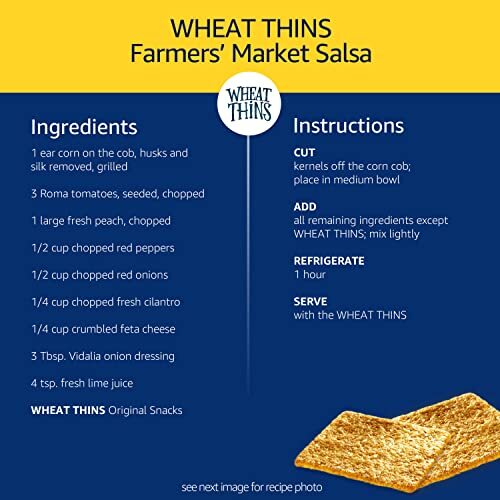 Wheat Thins Popped Barcode MINIS Protein Snack Bar, Girl Scouts