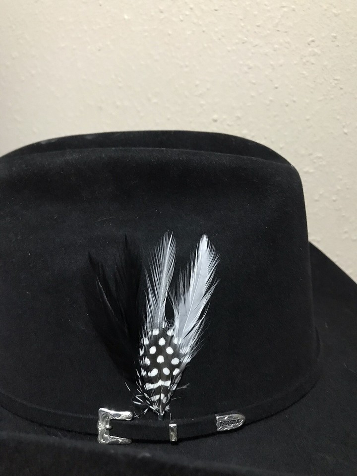 STETSON® “GENUINE” CLASSIC COWBOY HAT FEATHER | eBay