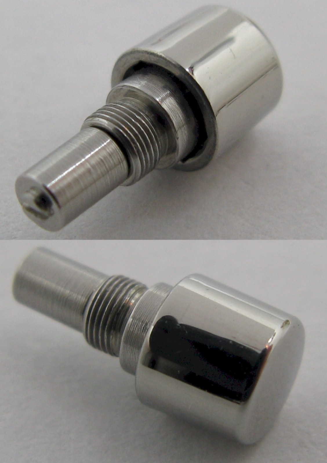 chronograph pusher in stainless steel diameter 4.1 mm fit case hole ...