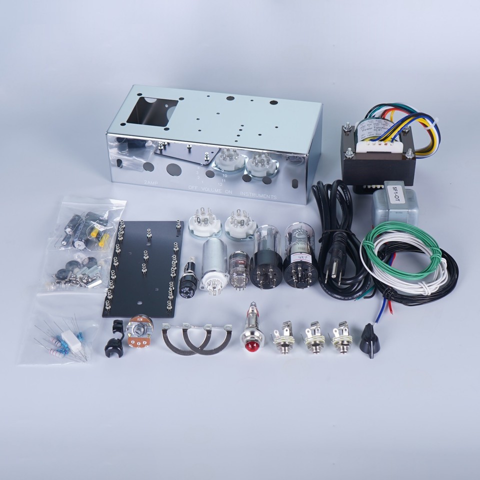 US 5F1 Tweed Champ 60S Guitar Tube Amp Amplifier Kit & Chassis DIY | eBay