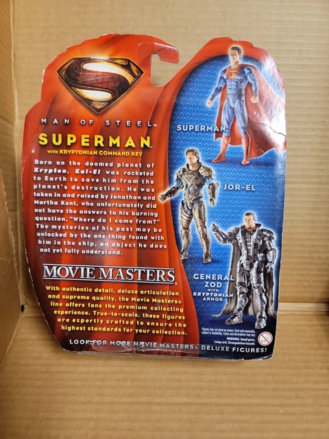 Mattel Superman Man of Steel Movie Masters Kryptonian Command Key 6 ...