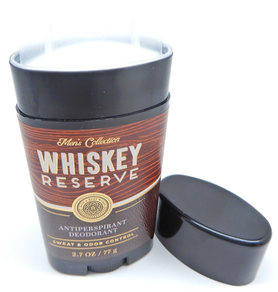 2 BATH & BODY WORKS WHISKEY RESERVE MEN'S COLLECTION ANTIPERSPIRANT ...