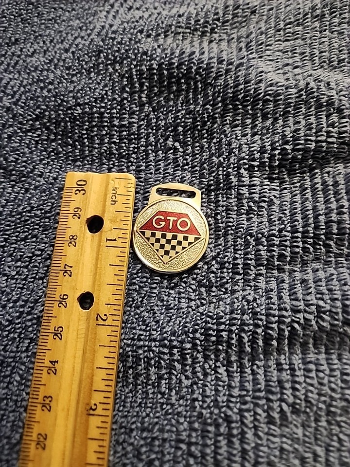 Pontiac GTO Keychain Medallion with GTO Diamond Logo Vintage | eBay