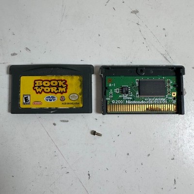 Bookworm (Nintendo Game Boy Advance, 2003) PopCap Puzzle Video Game Cartridge | eBay