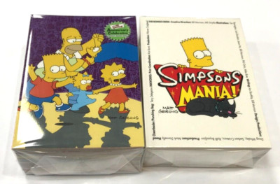 2000+2001 Inkworks The Simpsons Trading Card Complete Base Card Set x 2 ...