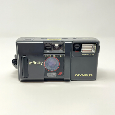 Olympus Infinity 35mm Point & Shoot Film Camera Zuiko 35mm 1:2.8 AF | eBay