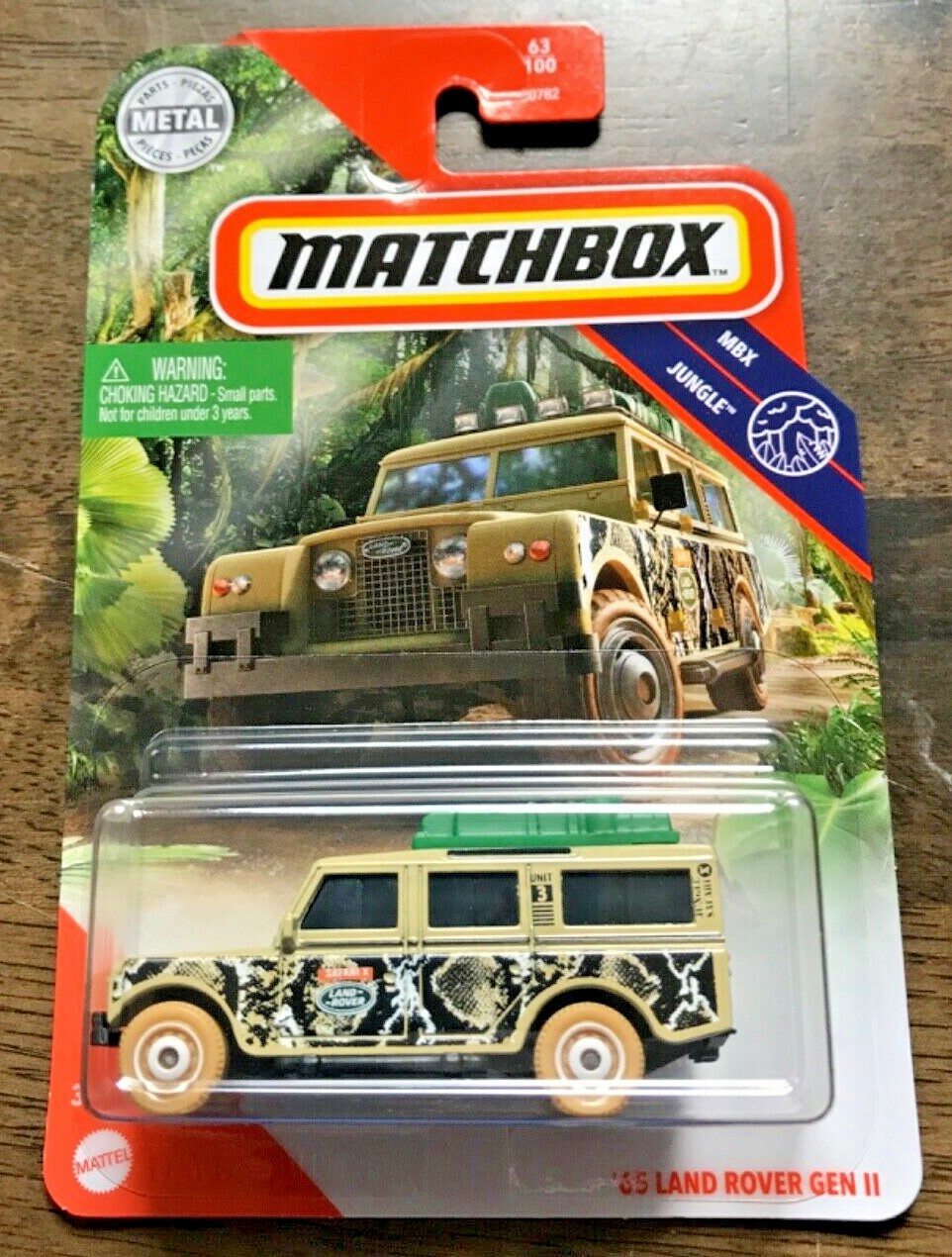 Matchbox ‘65 Land Rover Gen II #063 MBX '21 Jungle Tan VHTF! | eBay