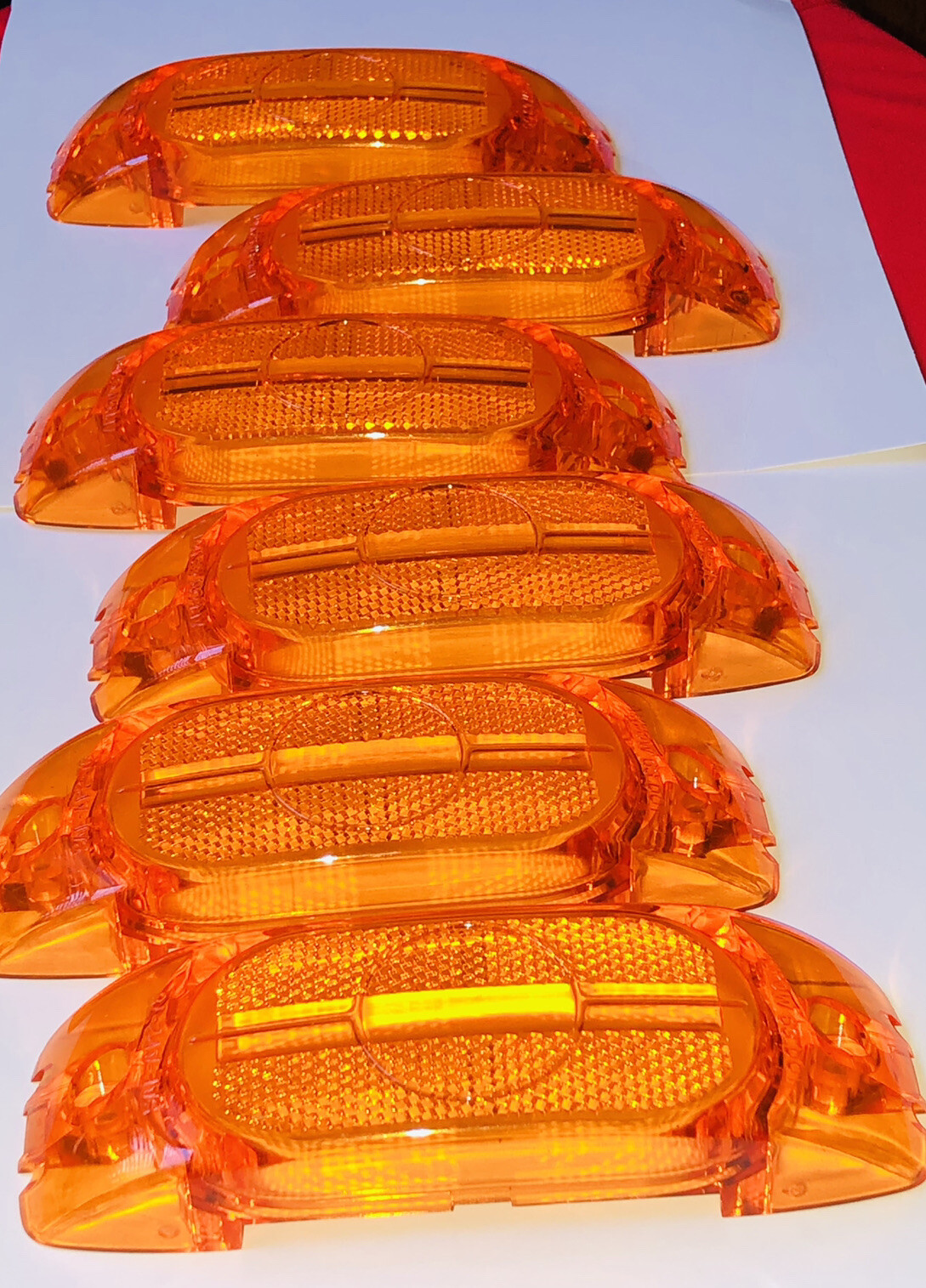 Vintage Arrow (SAE-AP2-78) Orange Side Marker Lenses -Arrow 63DOT/ | eBay