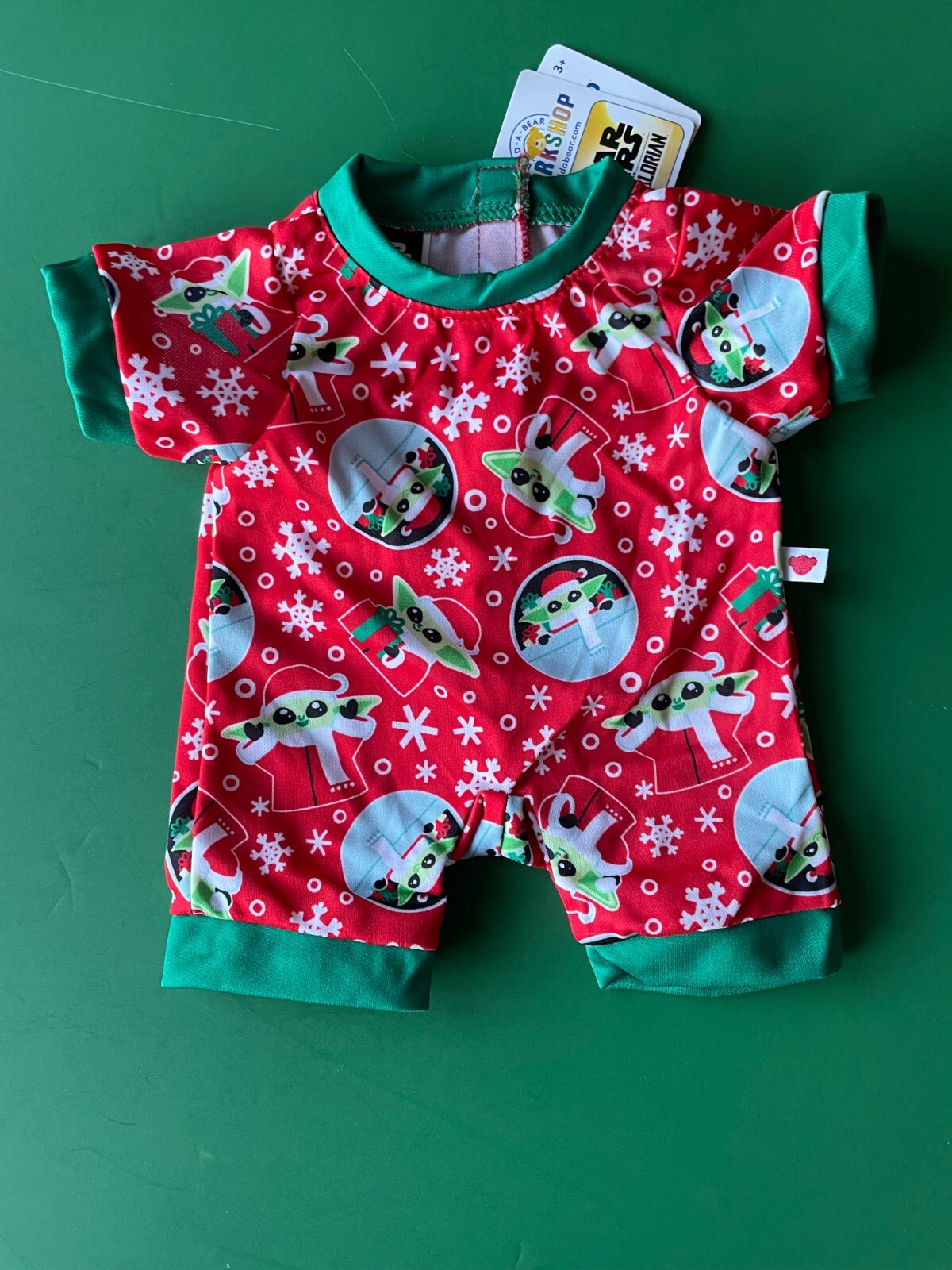 Build A Bear - Star Wars Grogu Red Holiday Sleeper - NWT | eBay