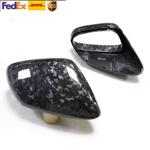 Forged Carbon Fiber Car Side Mirror Cover Caps For Porsche Carrera 911 ...