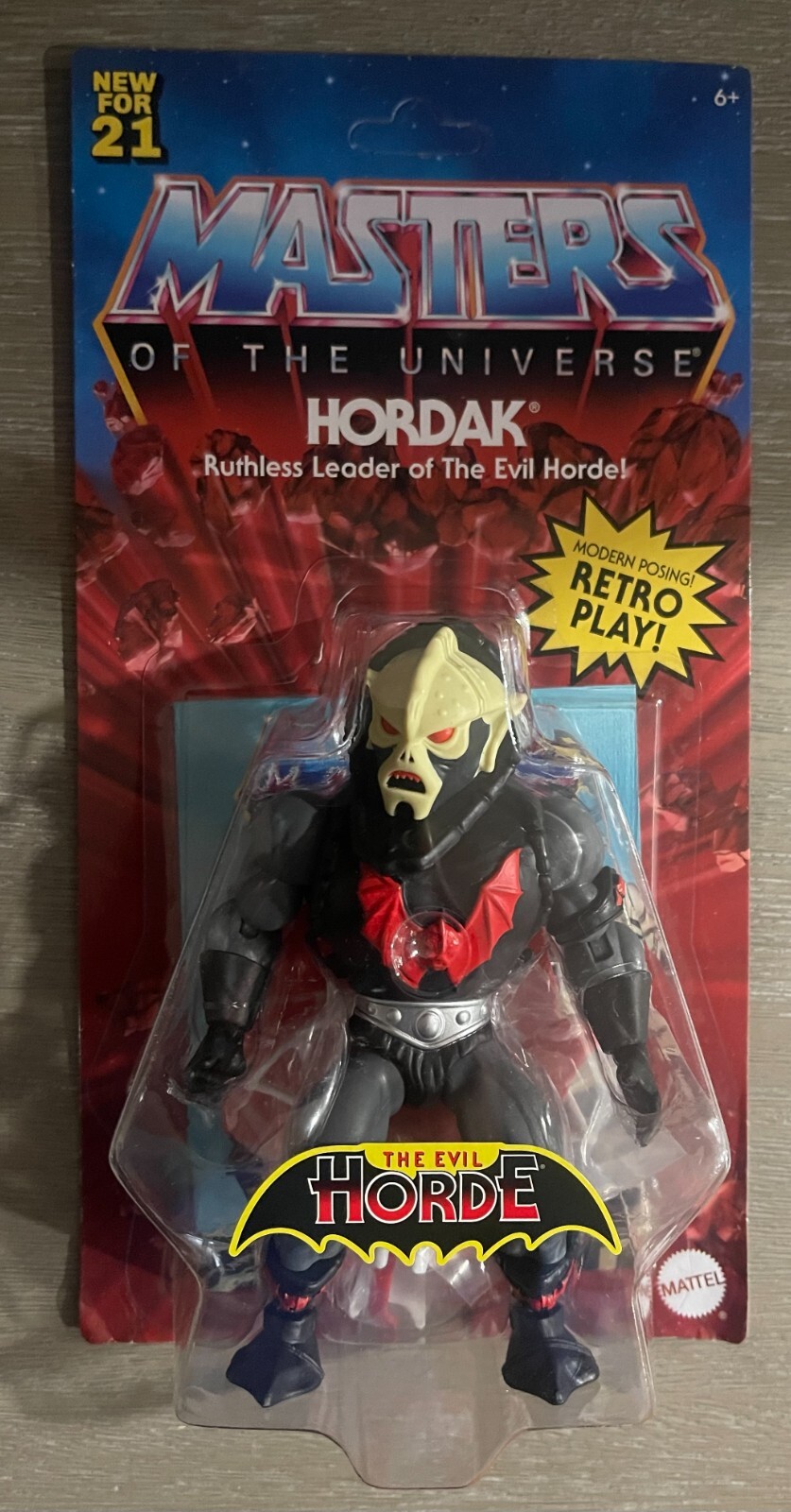 MOTU Masters of the Universe Origins HORDAK THE EVIL HORDE 21 UNPUNCHED ...