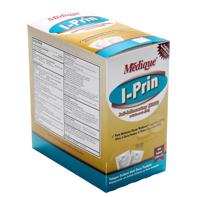 Medique IPrin Ibuprofen pain Relief 500/bx | eBay