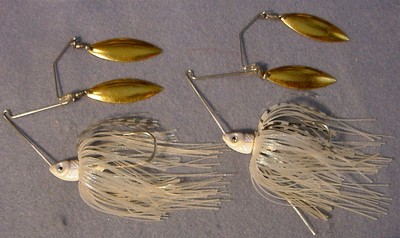 2 ~Pro Assassinator Clacker 1/4 oz Spinnerbait DoubleTrouble DTDWG ...