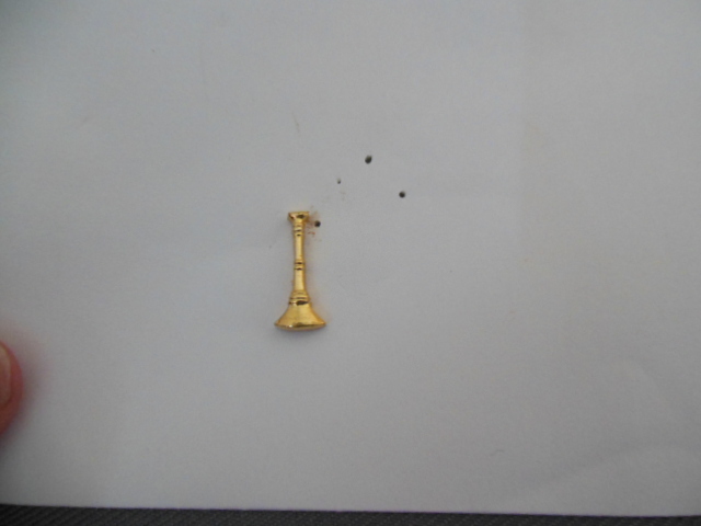 Collar Brass - 1 bugle - Gold | eBay