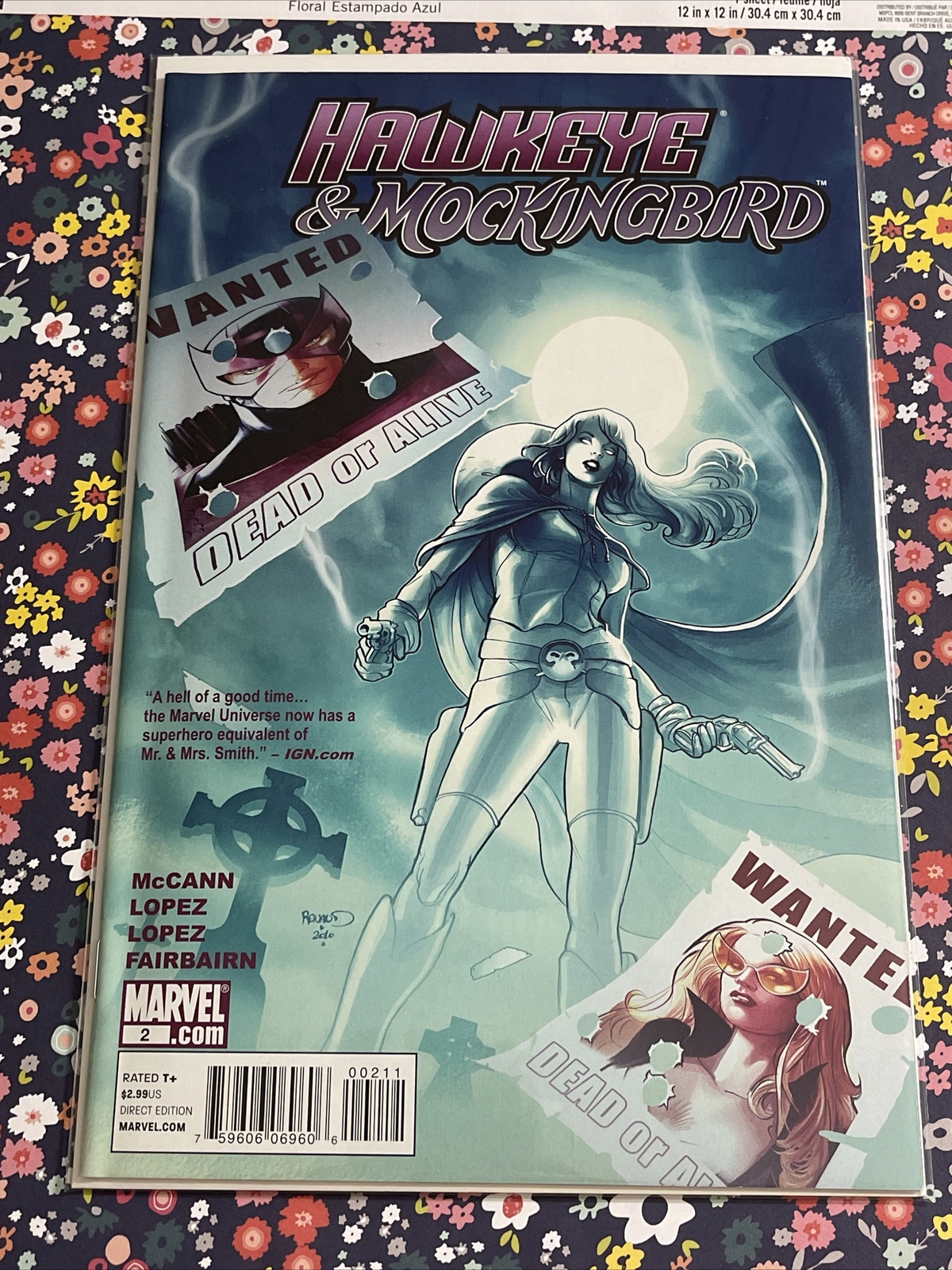 HAWKEYE & MOCKINGBIRD #2 PAUL RENAUD REGULAR MAIN COVER 2010 phantom ...