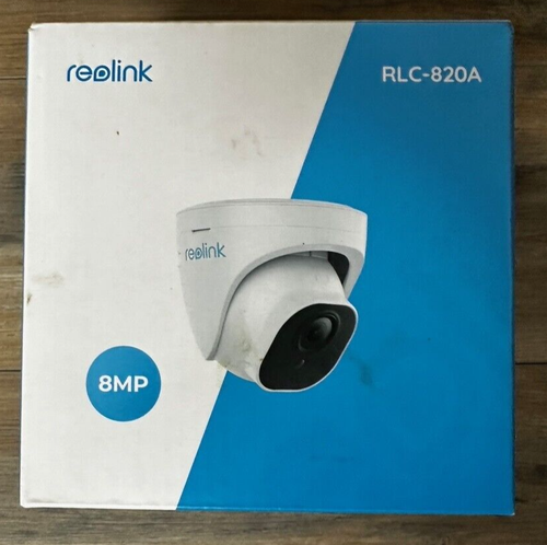 Reolink RLC-820A Easy Remote Access Waterpoof 4K Ultra HD 8MP Security ...