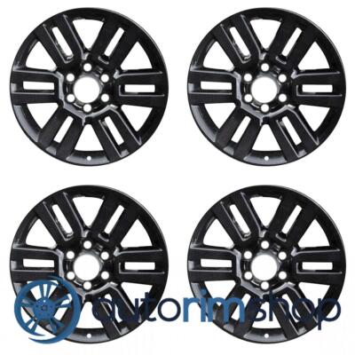 2010-2023 Toyota 4Runner 20" OEM Wheels Rims Full Set | Black | 139.7 ...