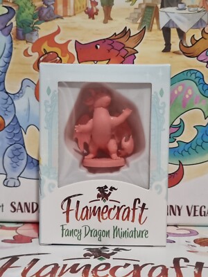 Flamecraft KickStarter Exclusive Pink Fancy Dragon Mini Figurine ...