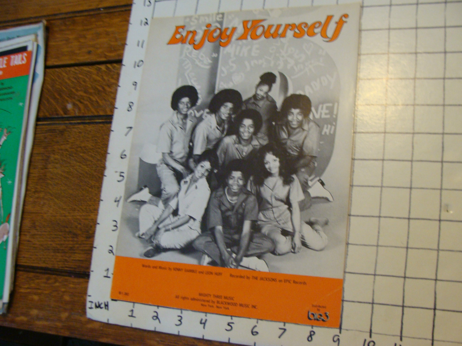 1975 sheet music: ENJOY YOURSELF by Gamble & Huff, performed by The ...
