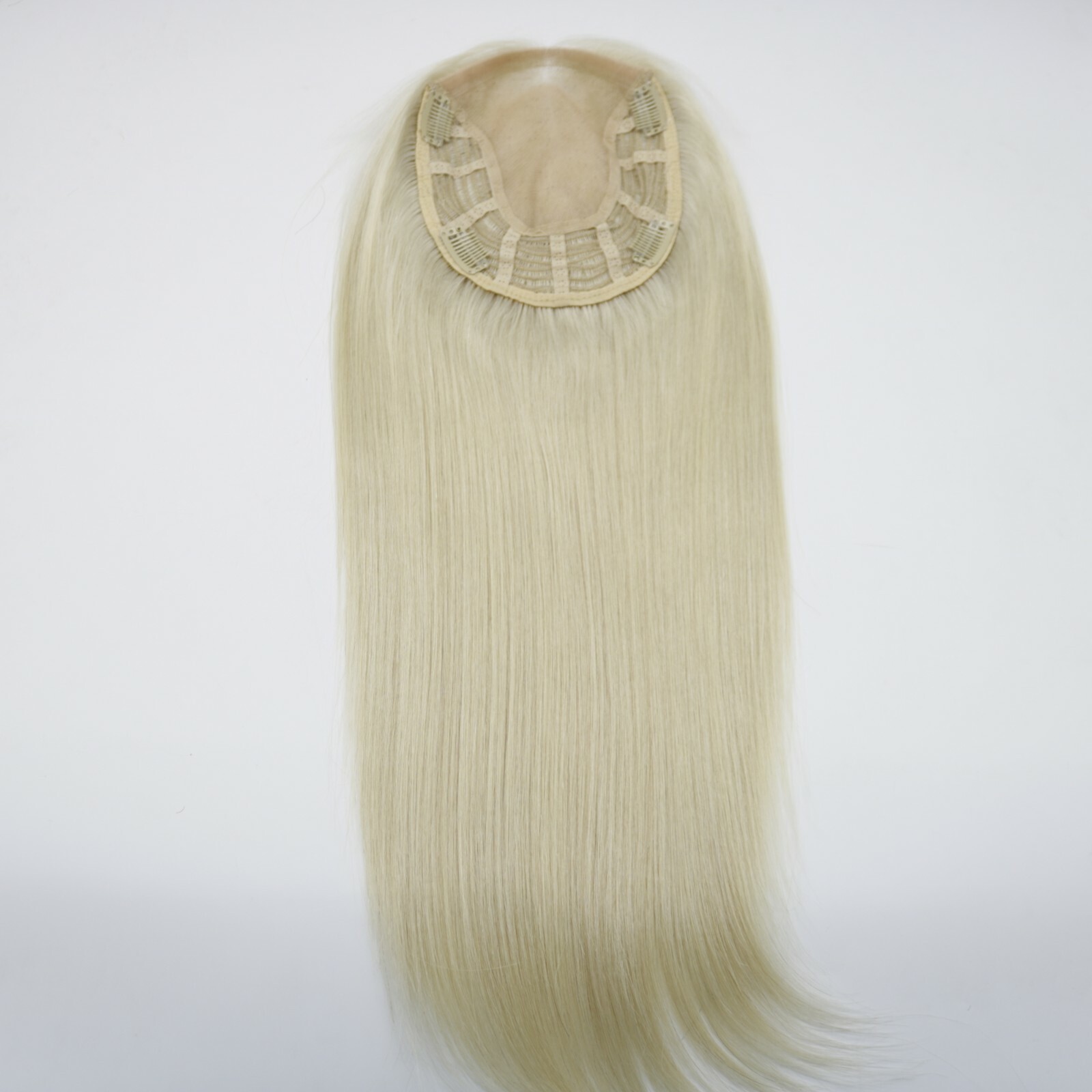 Hollow out topper blond color topper mono and weft topper | eBay
