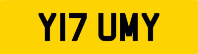 YUMMY NEAT OLD REG NUMBER PLATE Y17 UMY / WHIPPY ICE CREAM VAN 99 YUM ...