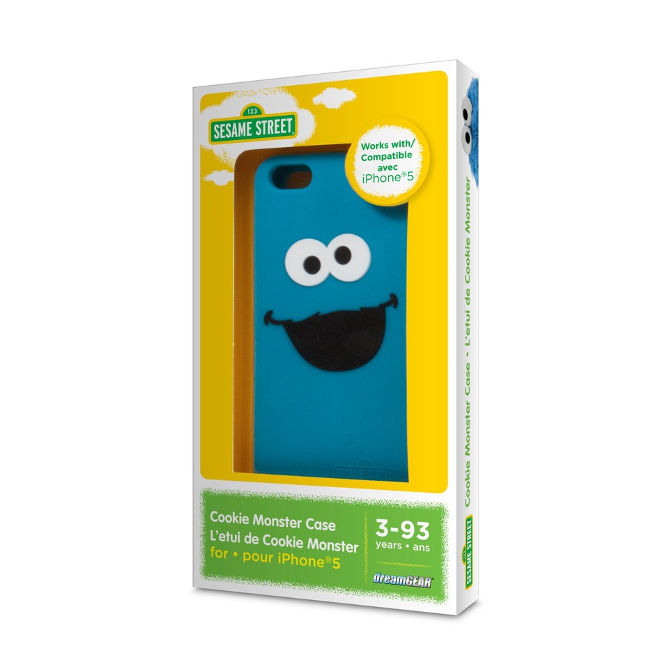 Sesame Street Cookie Monster Silicone Case for iPhone 5 / 5S | eBay