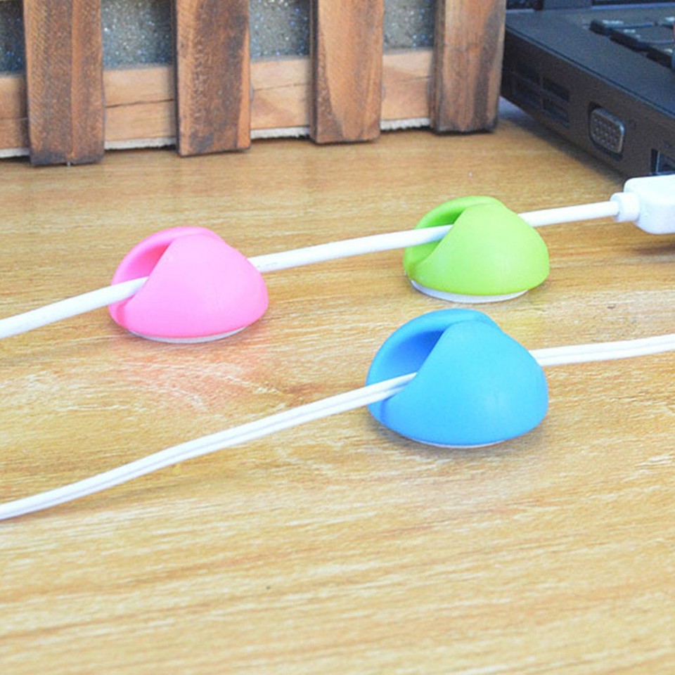 20 PCS Data Cable Clamp Non-metal Hangers for Electrical Cords Stapler ...