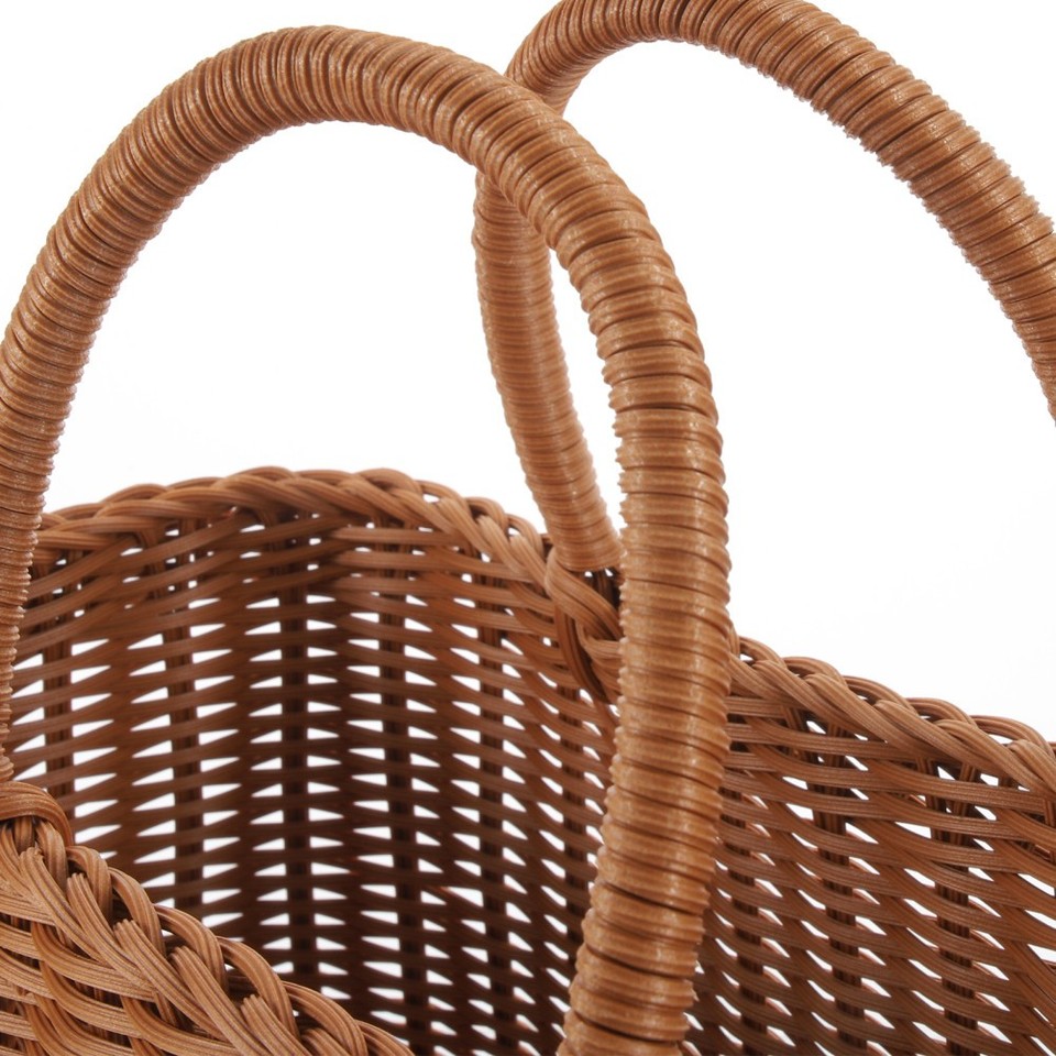 Hand-made Vegetable Basket Snacks Storage Dessert Woven Gathering ...
