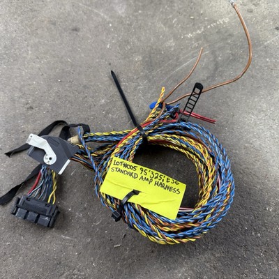 OEM BMW E36 Amplifier Alpine Connector Wiring Harness 18365374 1378138 ...