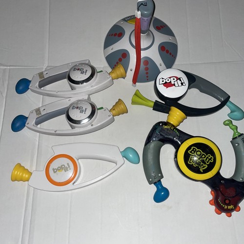 BOP IT Bundle: Bop It Extreme 2 Original LOT of 6 Hasbro Vintage Bop It ...