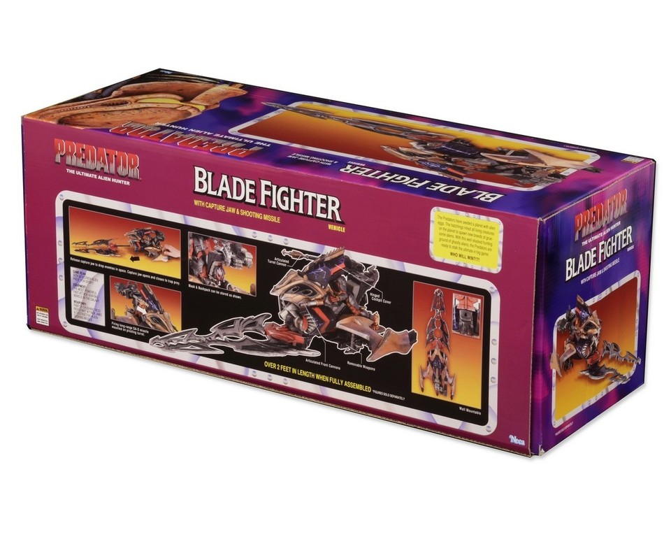 NECA Predators Blade Fighter Vehicle 2FT Long 19" Detachable Blades ...