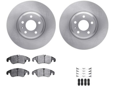 For 2009-2010 Audi A4 Quattro Brake Pad and Rotor Kit Dynamic Friction ...