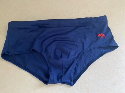 Vintage BHS 1970s 1980s Men’s Swimming Trunks, Blue, Size M Swim Shorts ...