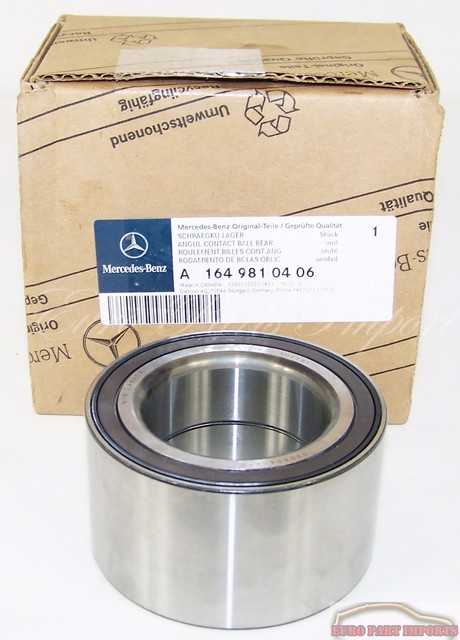 Mercedes-Benz W164 W251 Rear Wheel Bearing Germany Genuine OEM ...