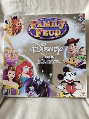 Family Feud Disney Edition Fun Family Game 100% Complete Disney Themed ...