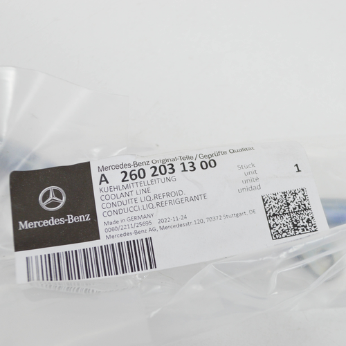 NEW MERCEDES-BENZ A W177 ENGINE COOLANT FEED LINE A2602031300 ORIGINAL ...
