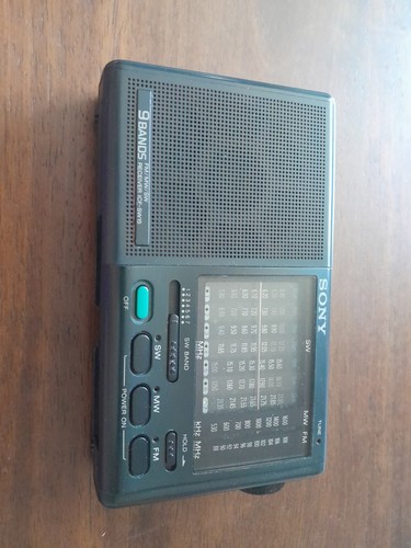 RADIO SONY 9 BAND FM/MW/SW MODEL ICF-SW15 WORLD BAND RECEIVER | eBay