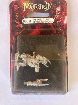 Warhammer Mordheim Skaven Veskit Clan Eshin, OOP sealed Blister Pack | eBay