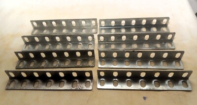 Gilbert Erector Set: Part MO: 3" Plated Angle Girders: Lot of 8 B | eBay