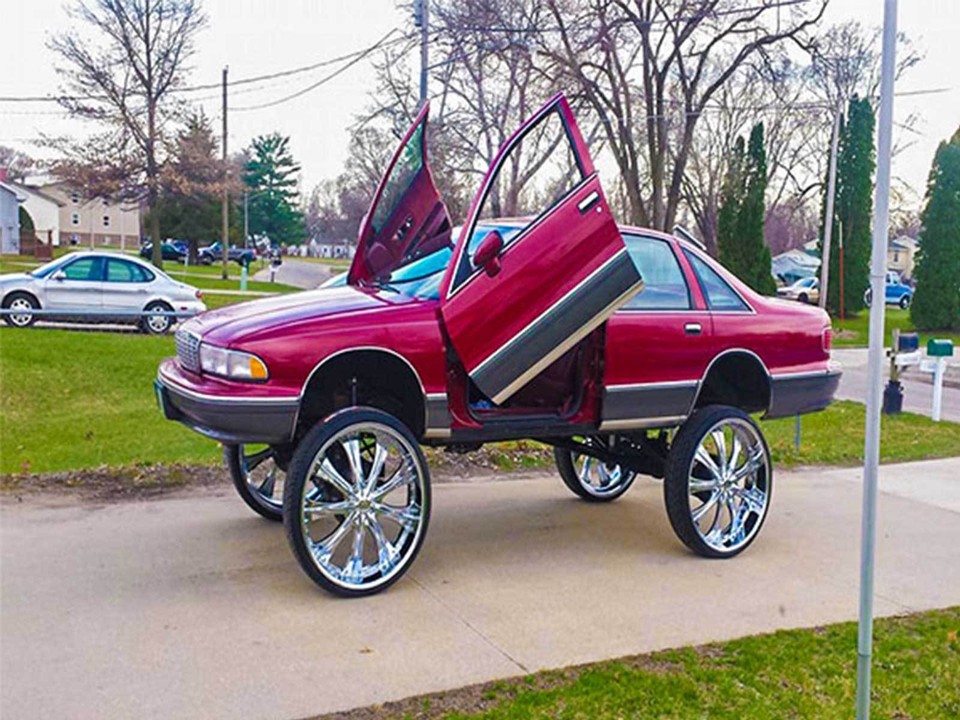 Chevy Caprice Lift Kit Car Spring Spacers Universal Lifters fit 22 24 ...