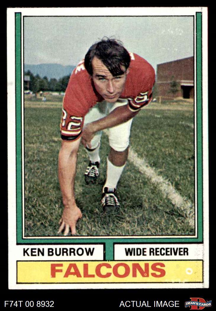 1974 Topps #473 Ken Burrow Falcons San Diego St 6 - EX/MT | eBay