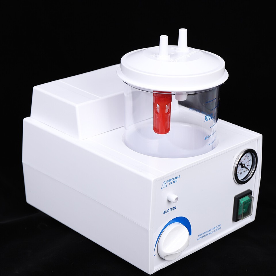 1000mL Portable Phlegm Suction Unit Emergency Medical Vacuum Aspirator ...