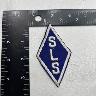 Unknown Letter Initials SLS S L S DIAMOND Patch P014 | eBay