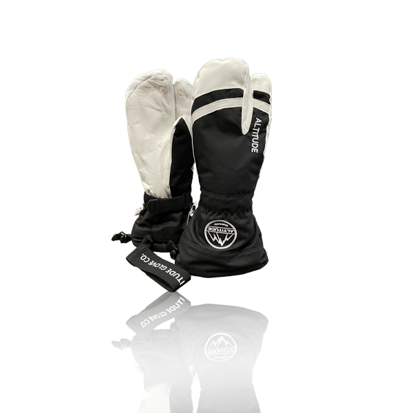 ALTITUDE TECH ALPINE LEATHER HELI SKI SNOWBOARD TRIGGER FINGER GLOVE | eBay