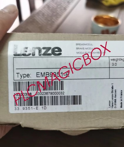 New LENZE EMB9351-E Brake Module For Servo Inverter Expedited Shipping ...