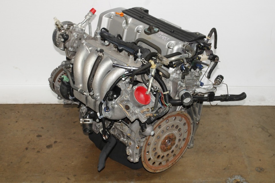 04-08 Acura TSX K24A RBB2 DOHC VTEC 2.4L ENGINE K24A2 K24 CM2 200HP 3 ...